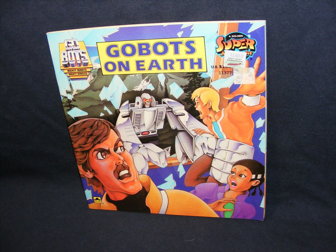 Gobots Gobots Book Go Bots Robots Transformers - Etsy