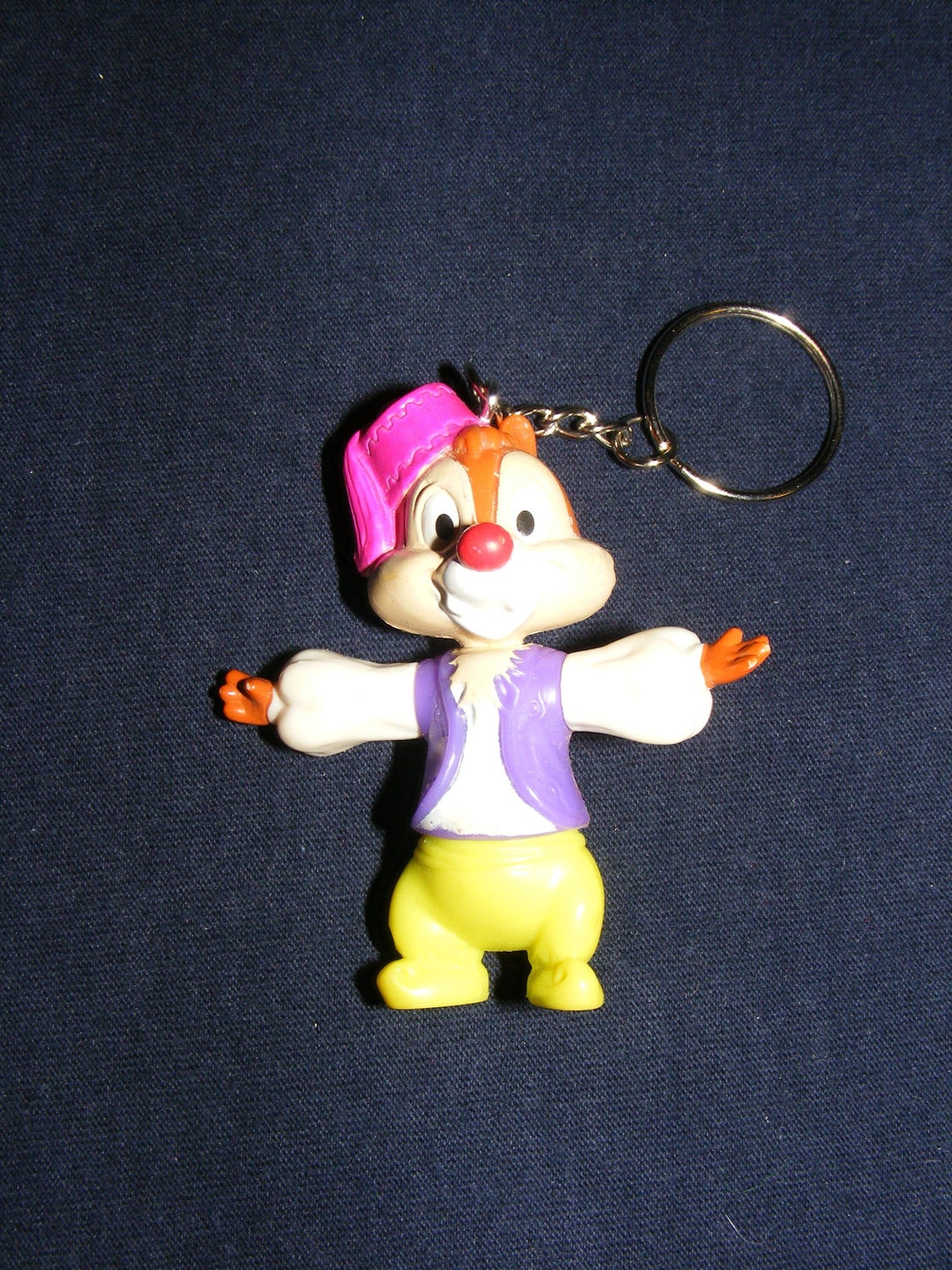 Dale Key Chain, Chip 'N Dale Rescue Rangers Keychain, Dale Keychain ...