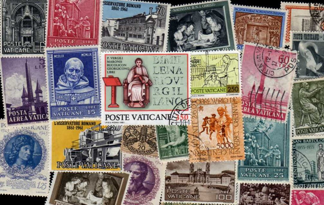 Vatican City Stamps,25 Diff, Vatican City,stamps,postage Stamps,stamp ...