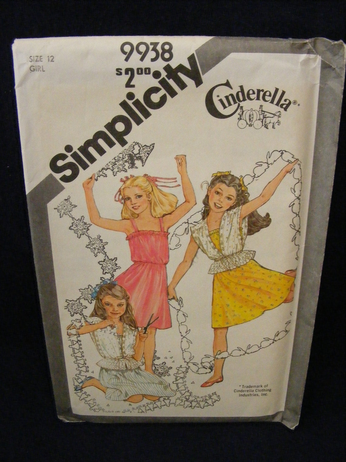 Cinderella Sewing Pattern UNCUT Cinderella Dress Pattern | Etsy