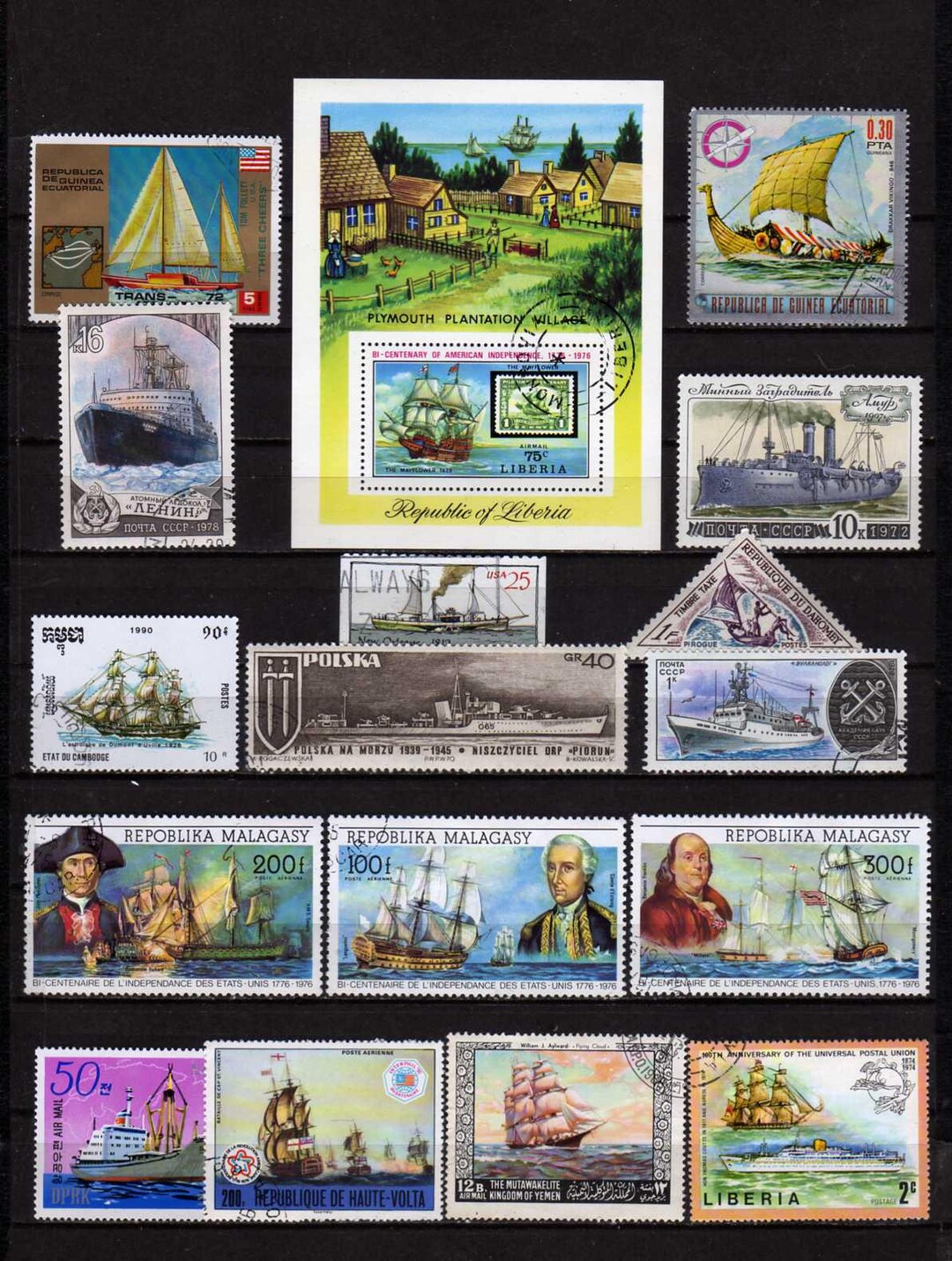 Ship Stamps, Ship Postage Stamps, Boats, Worldwide Stamps, Postage ...