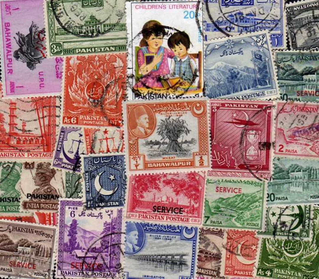 Pakistan Stamps, 30 Diff, Pakistan Postage Stamps, Postage Stamps ...