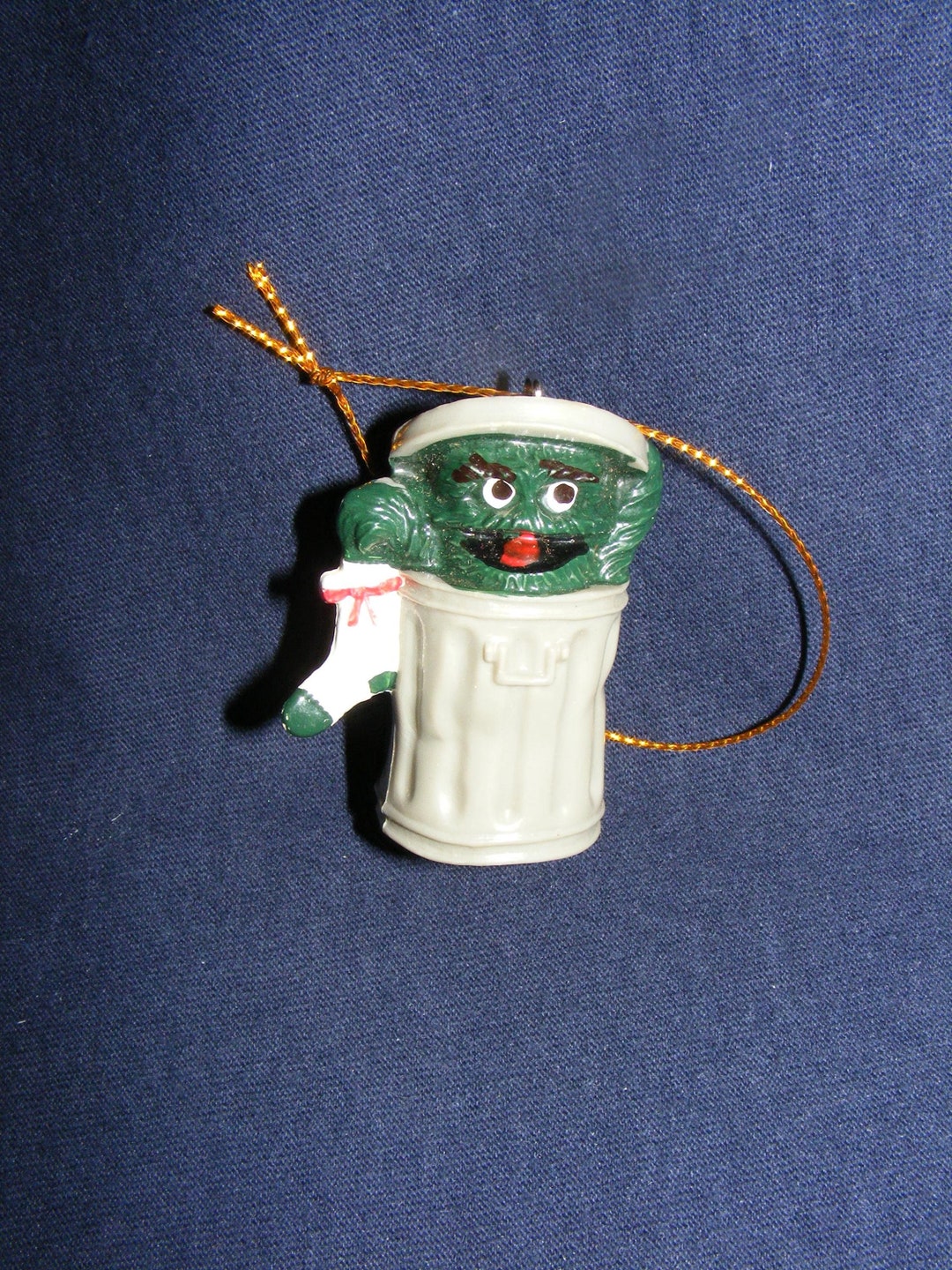 Oscar the Grouch Ornament Christmas, Muppets Christmas Ornament ...