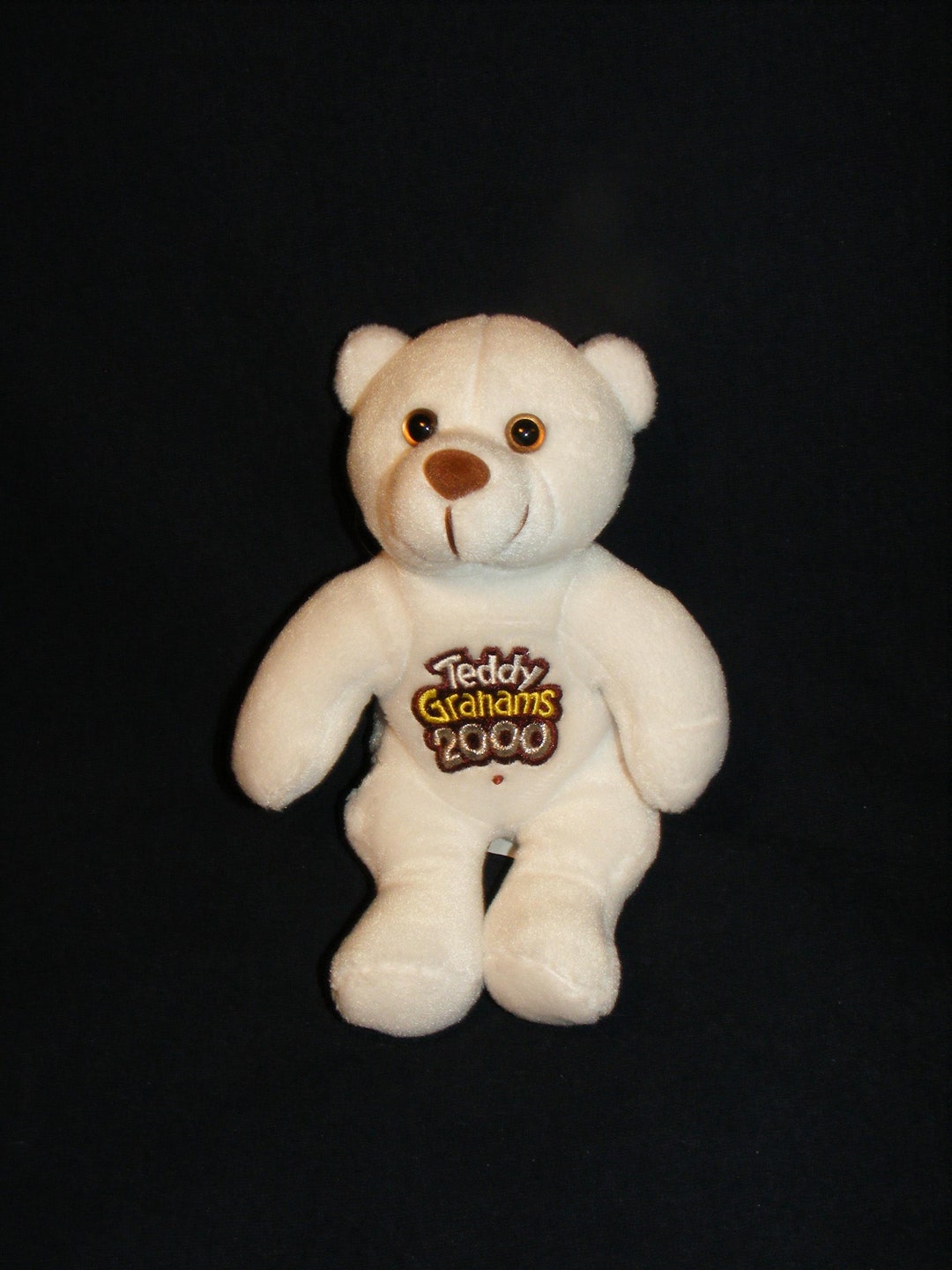 Teddy Grahams Bear Doll, Graham Crackers Doll, 2000, 7", Beanie Doll ...