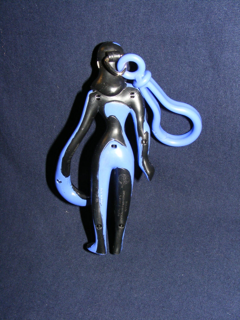 Indelible Inque Clip on Figure, Batman Beyond Toy, Batman, Bendy Toy ...