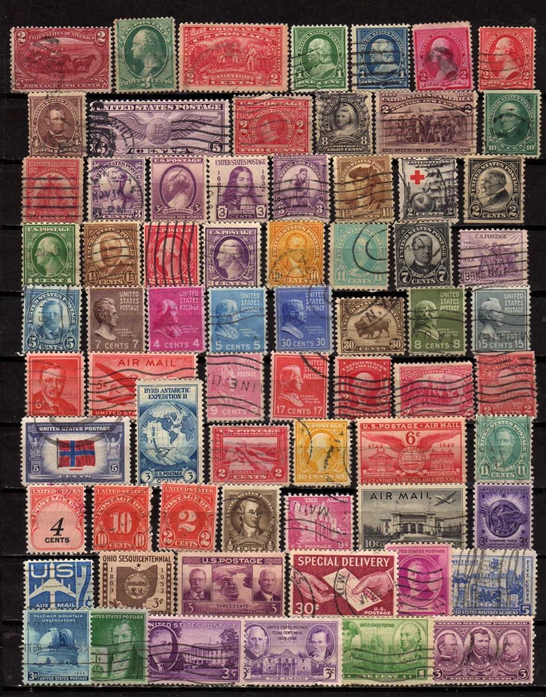 United States Stamp Collection, US Stamps, United States Stamps, US ...