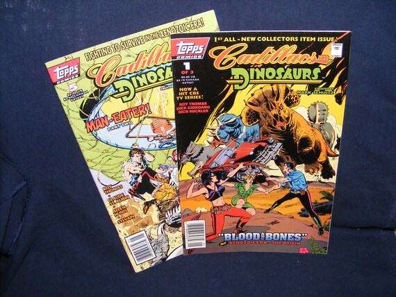 Lot 2 Dinosaur Comic Books Dinosaurs Dinosaurs Comics Comic - Etsy