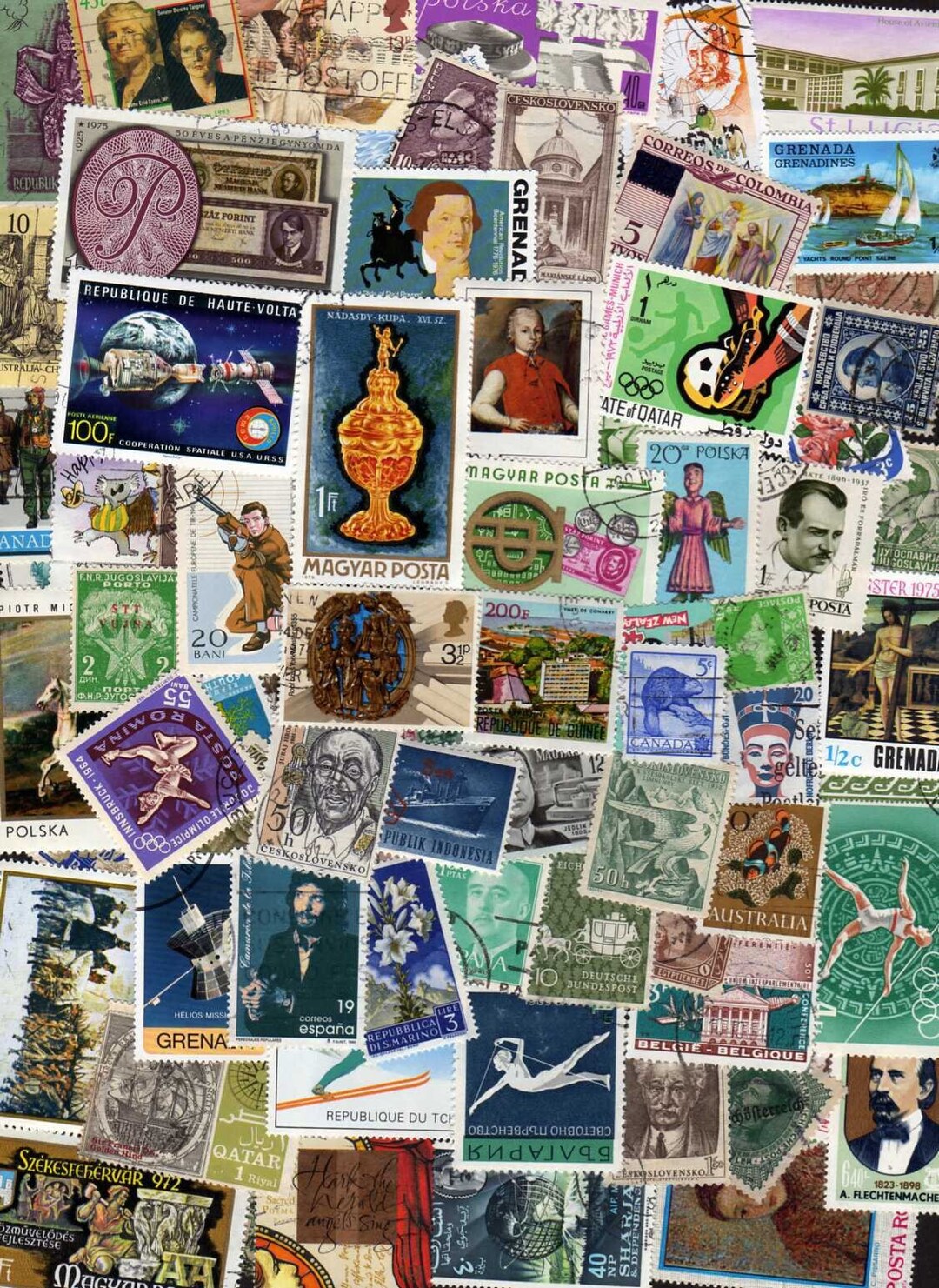 Worldwide Stamps,150 Diff, Worldwide Postage Stamps,worldwide Stamps ...