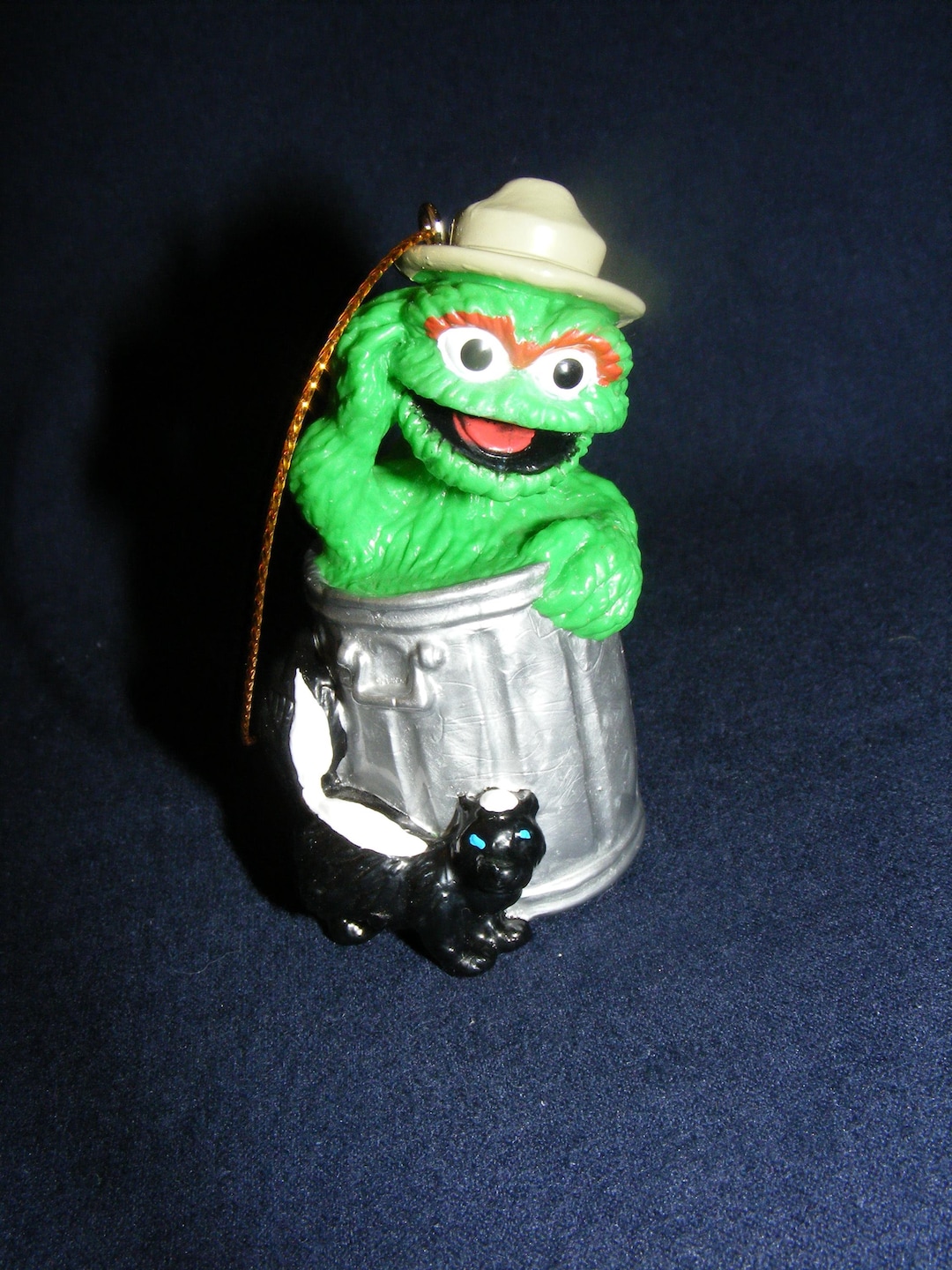 Oscar the Grouch Ornament Christmas, Muppets Christmas Ornament ...
