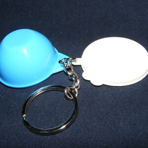 Tupperware Key Chainnewkey Chainpill Boxpill Casepill - Etsy