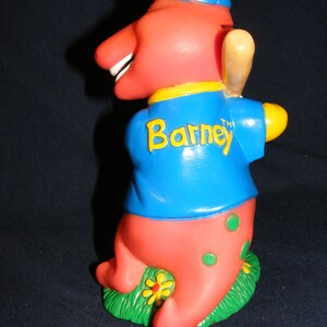 Barney Bank, Barney Figure, Barney, Baseball Player Bank, Barney Toy ...