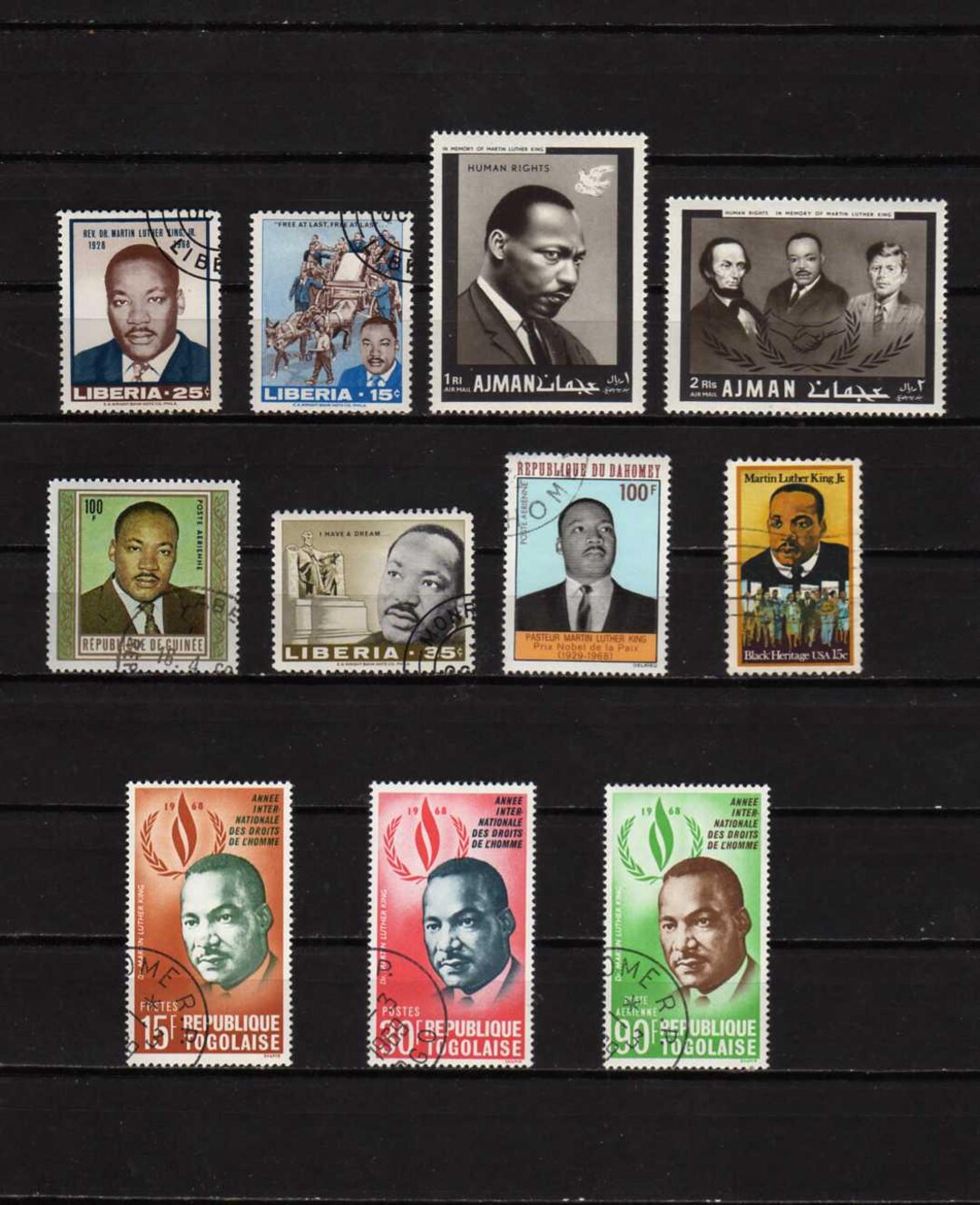 Martin Luther King Jr Stamps, Martin Luther King Jr.postage Stamps ...