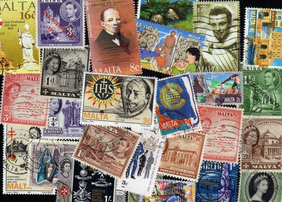 MALTA Stamps, 25 Diff, Malta Postage Stamps, Maltese Stamps, Maltese ...