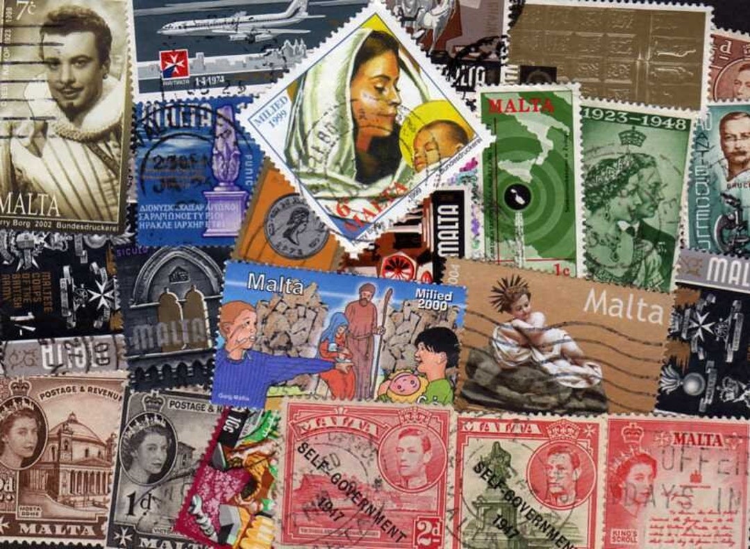 MALTA Stamps, 25 Diff, Malta Postage Stamps, Maltese Stamps, Maltese ...