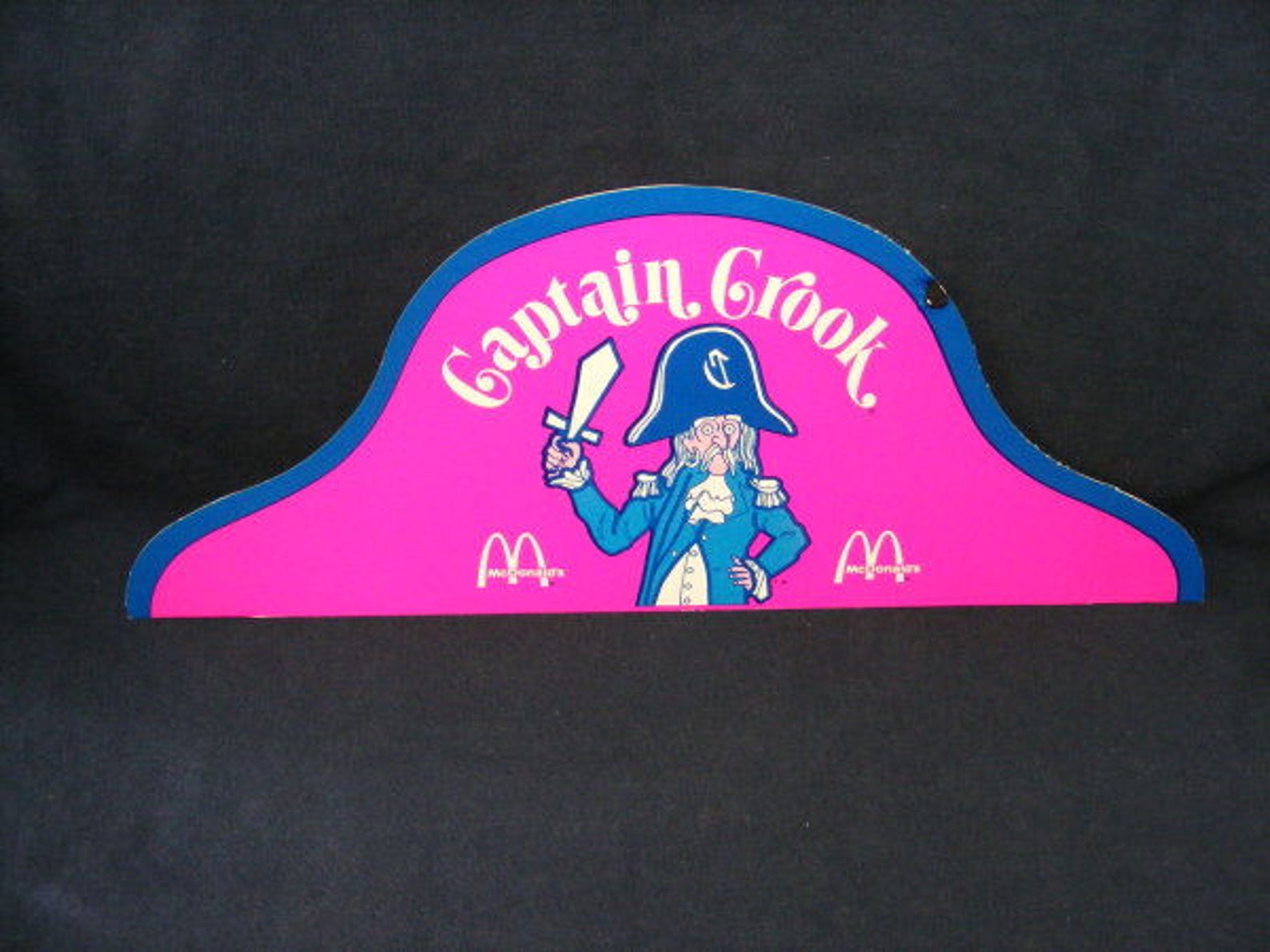 Rare Mcdonald's Hat Captain Crook Mcdonald's Vintage - Etsy