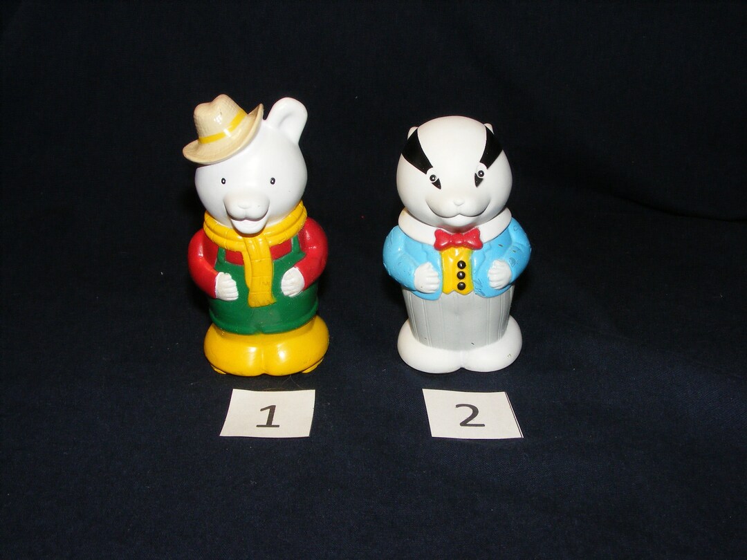 Rupert Characters, British Comic Strip, 1994 Express, Bear Figures, No ...
