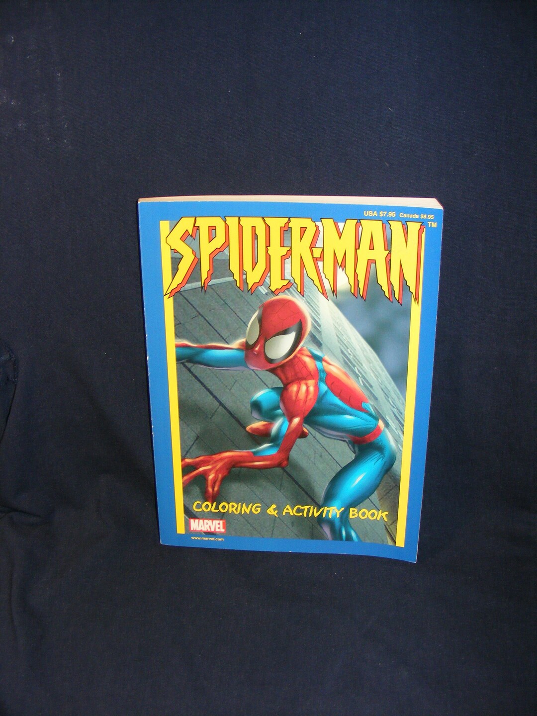 Spiderman Coloring & Activity Book, 2002, Spider-man, Super Hero Book ...
