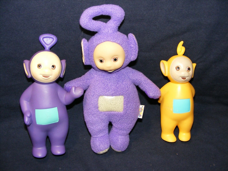 Lot 3 Teletubbies Toys Teletubby Toys Teletubby Figures | Etsy