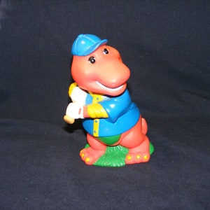 Barney Bank, Barney Figure, Barney, Baseball Player Bank, Barney Toy ...
