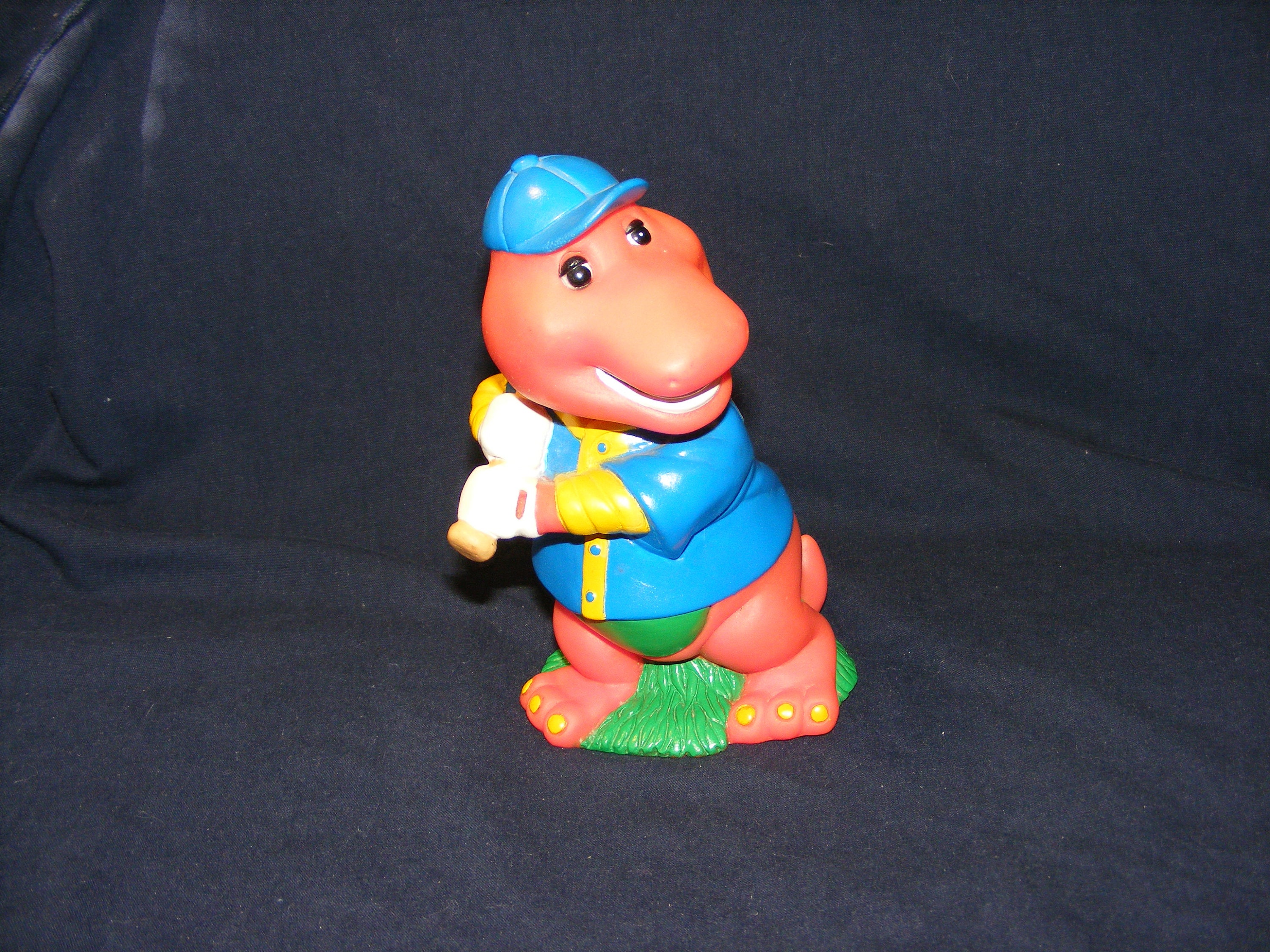 Barney Bank, Barney Figure, Barney, Baseball Player Bank, Barney Toy ...