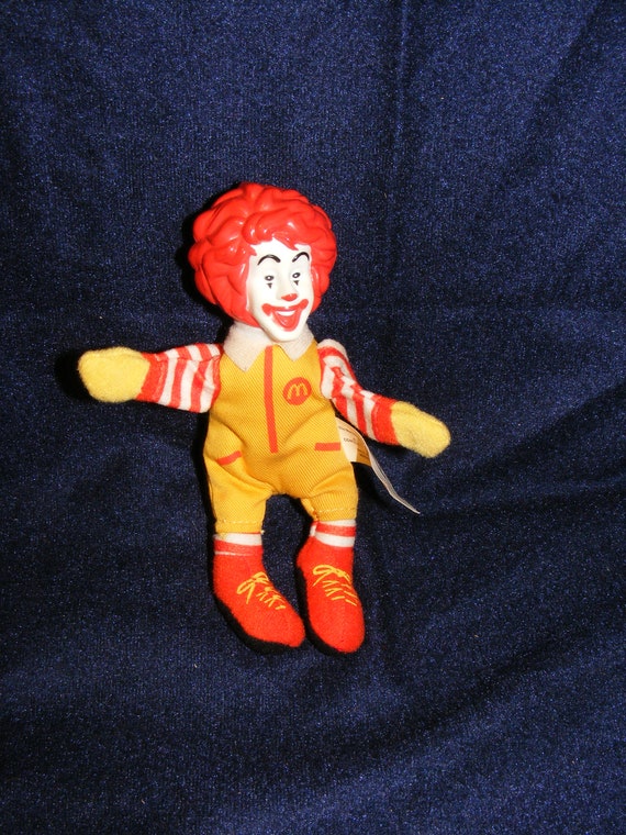 Ronald Mcdonald Finger Puppet Doll Ronald Mcdonald' Doll - Etsy