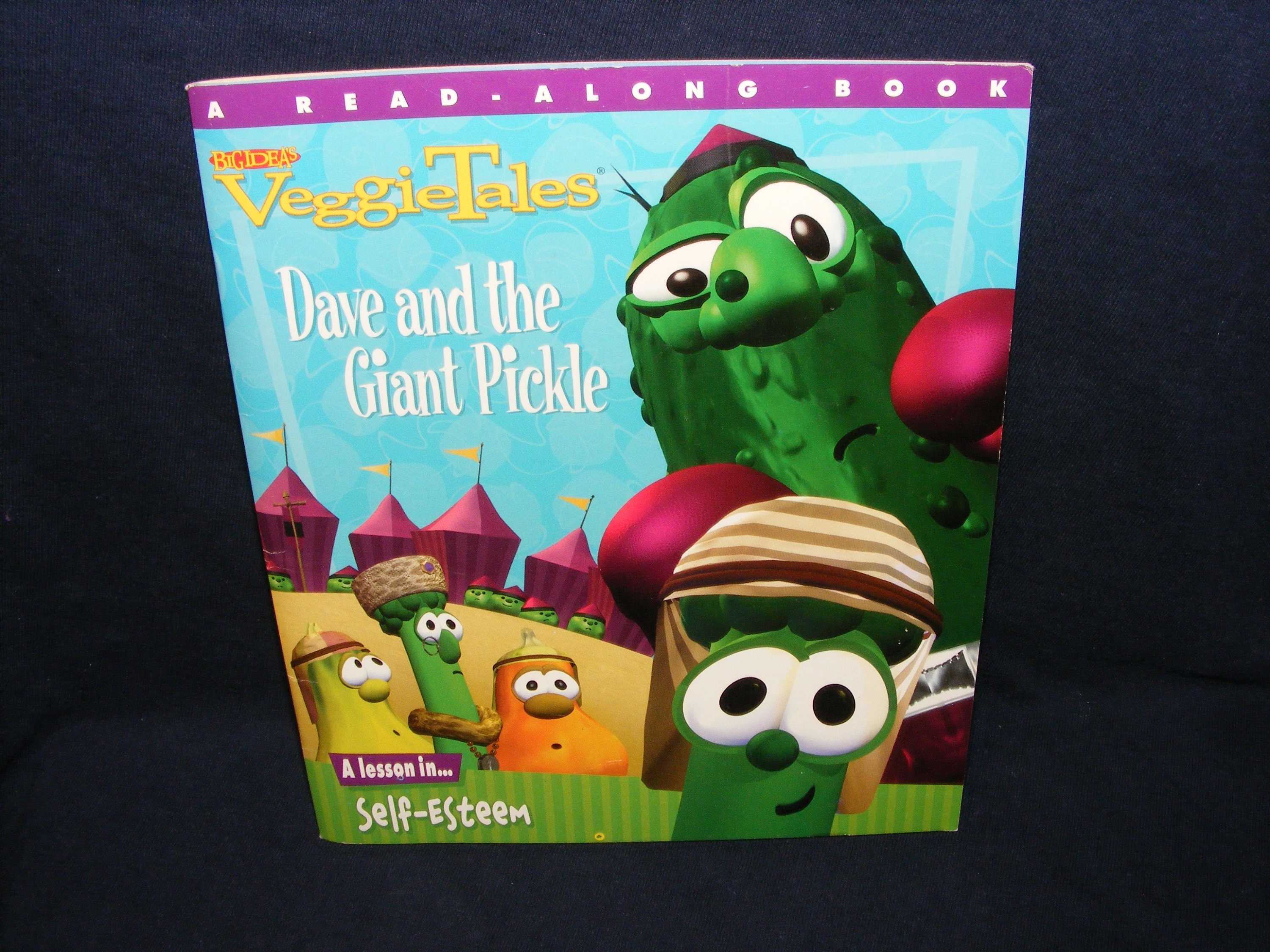 Veggietales Dave And The Giant Pickle Playset