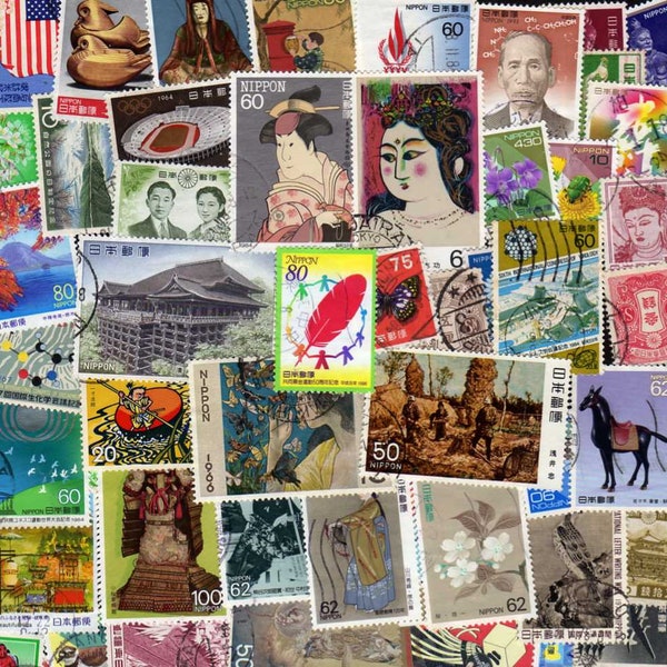 Japanese Stamps - Etsy