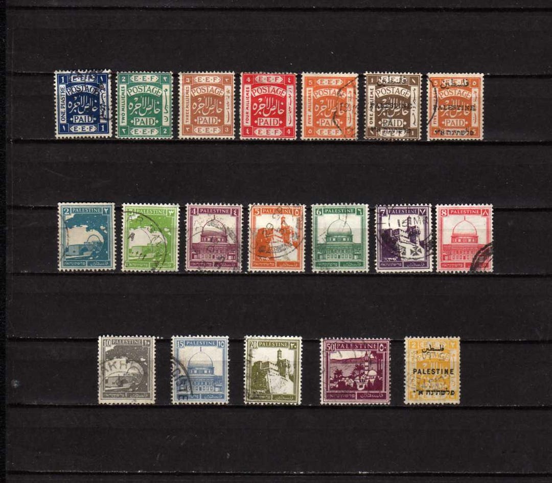 Lot Palestine Stamps,palestine Postage Stamps,palestinian Postage ...