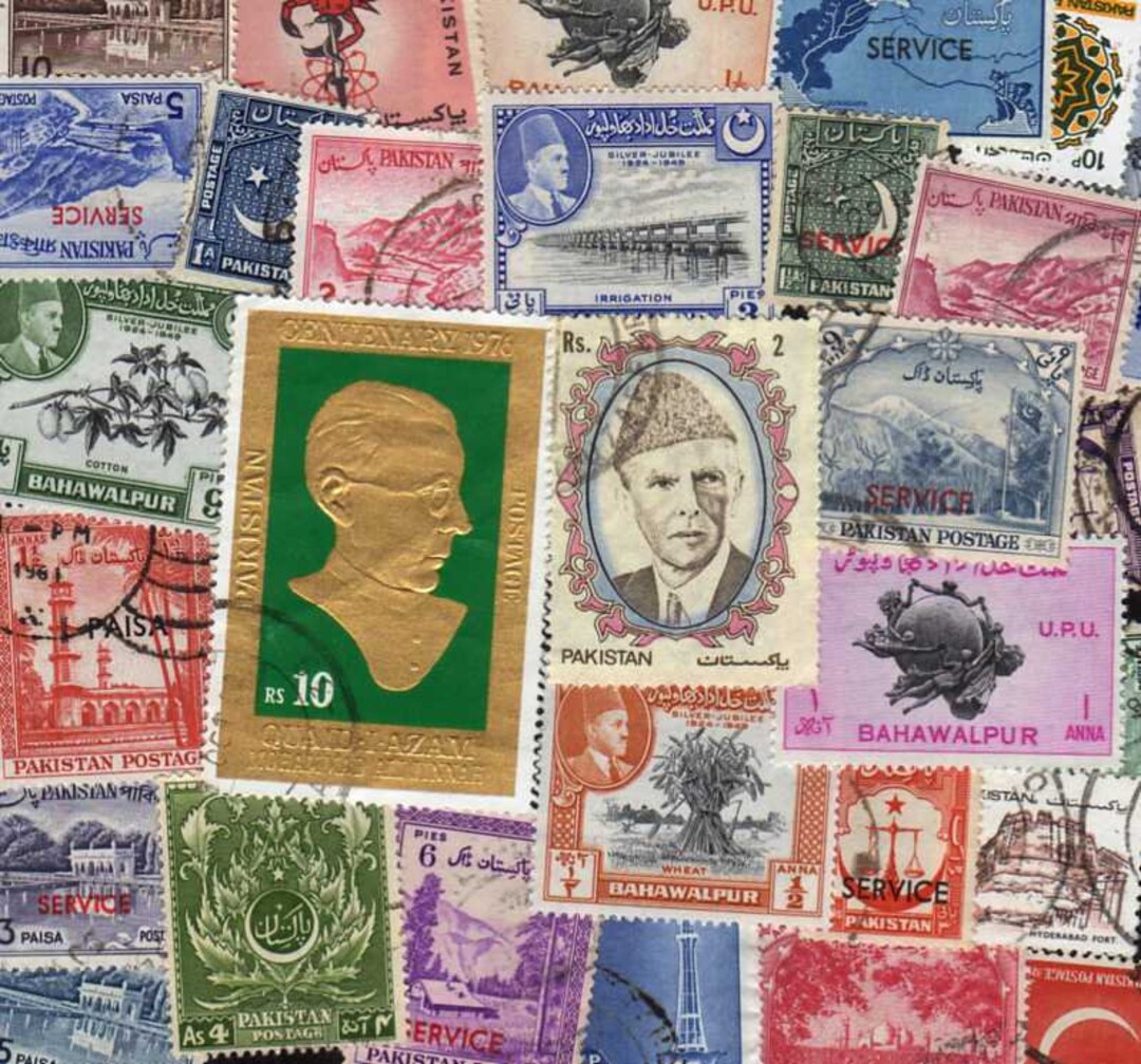 Pakistan Stamps, 30 Diff, Pakistan Postage Stamps, Postage Stamps ...