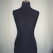 COVER for Mannequin Bust Torso Dress Form, Black With Elastin - Etsy