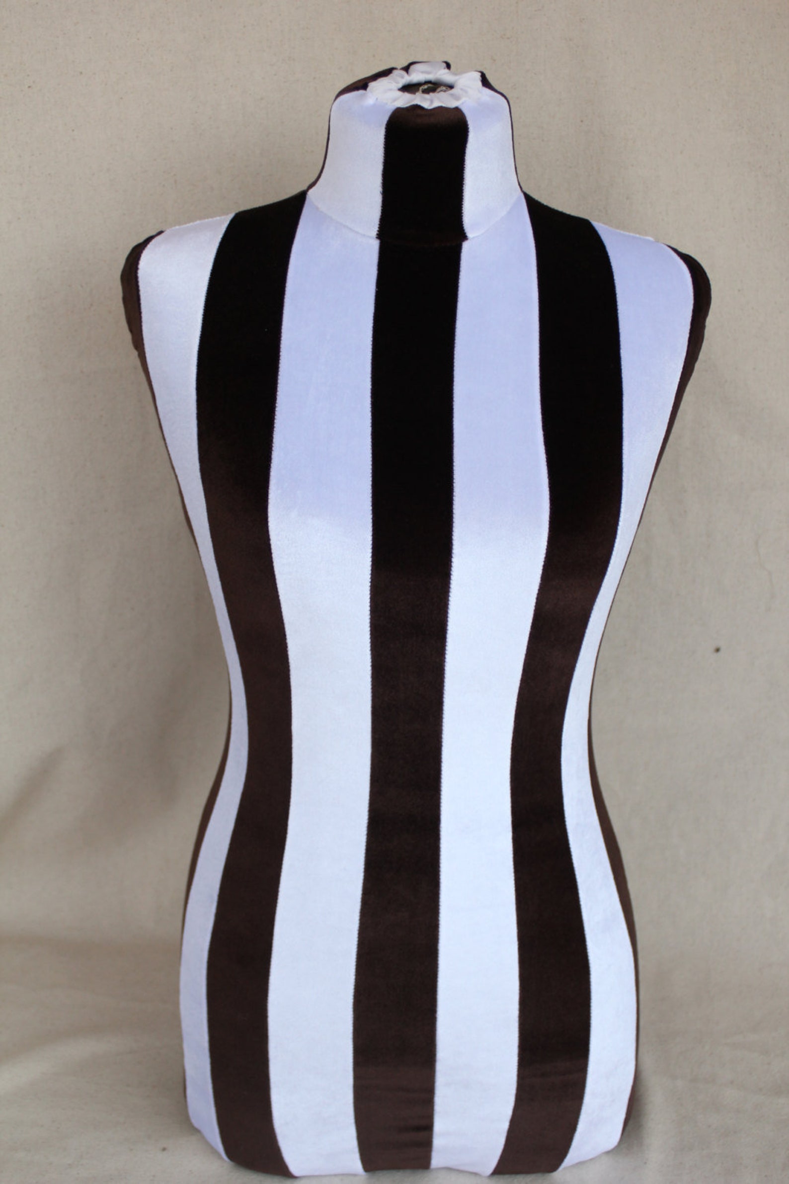 COVER for Mannequin Slip on Bust Torso Dress Form Brown White - Etsy