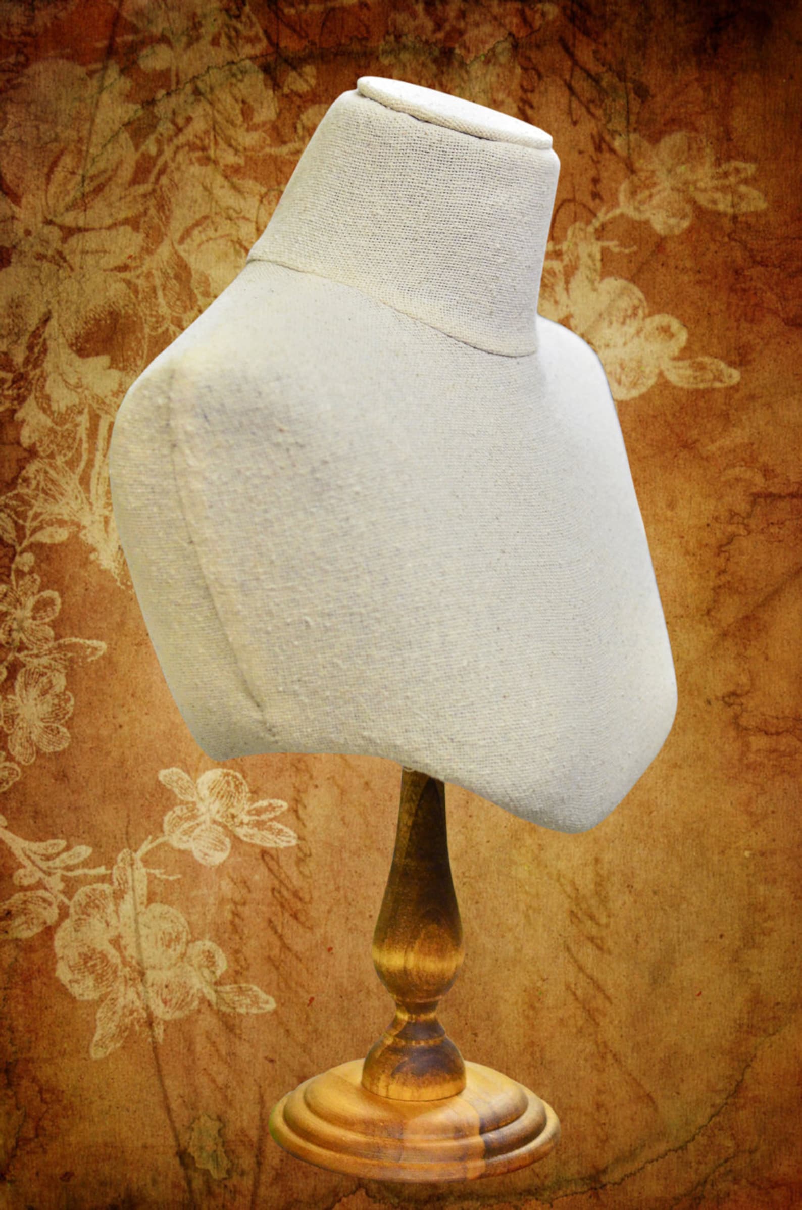 Mannequin Display Necklace Holder Jewelry Mannequin Stand Vintage ...