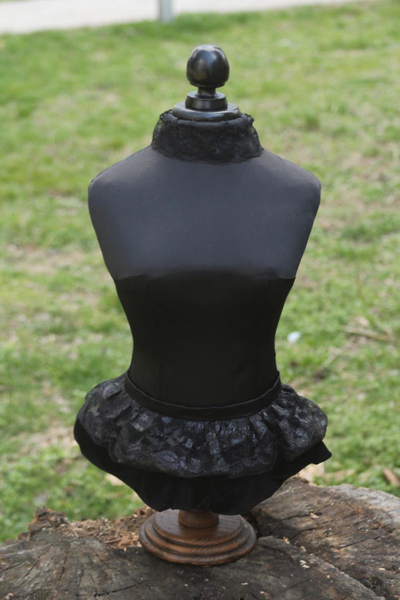 Mannequin Torso Satin Mini Maniquin Vintage Style Dress Form Jewelry ...