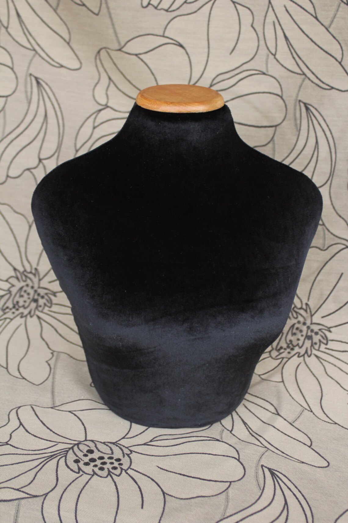 Mannequin Torso Mini Velvet Maniquin Vintage Style Dress Form | Etsy