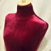 Velvet Mannequin Bust Torso Dress Form and Half- Dress Form , Paper ...