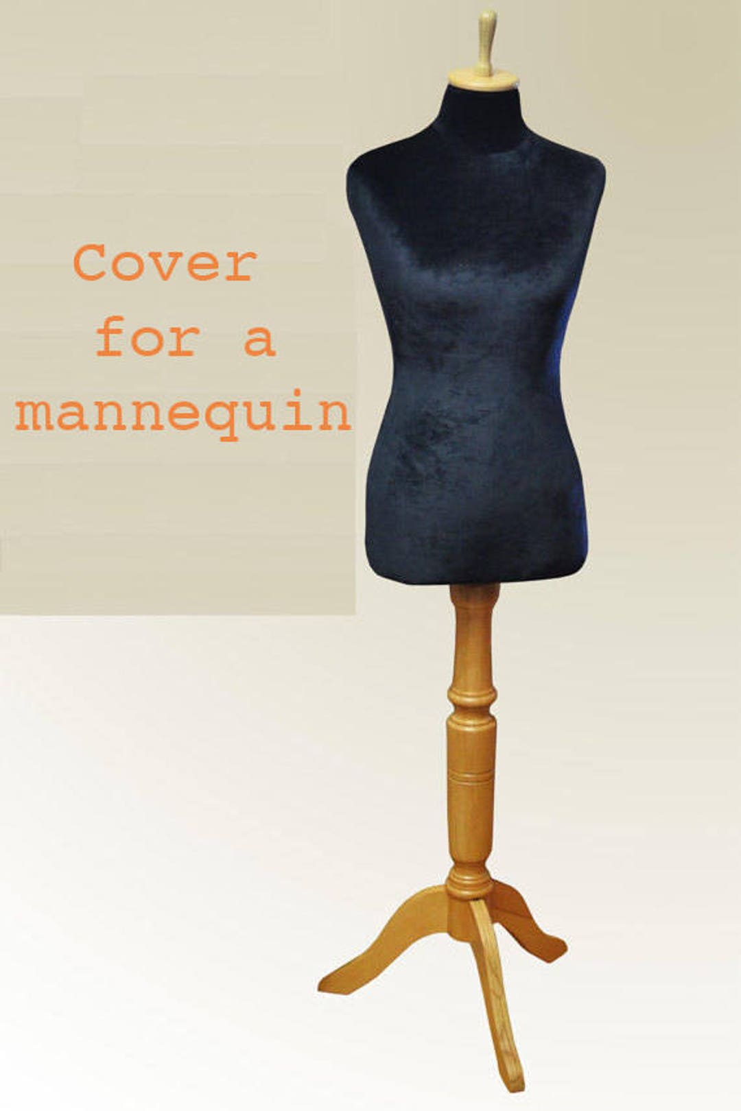 Velvet COVER for Mannequin Bust Torso Dress Form - Etsy