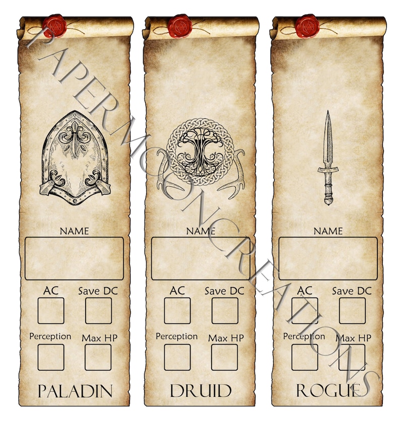 Initiative Tracker Set D&D Fillable PDF DOWNLOAD | Etsy Initiative Tracker Set D&D Fillable PDF DOWNLOAD | Etsy