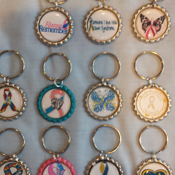 Bottle Cap Key Ring - Etsy