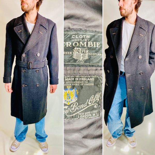 Crombie Coat - Etsy