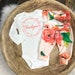 Newborn Girl Outfit/baby Take Home/personalized Baby Outfit in Peonies ...