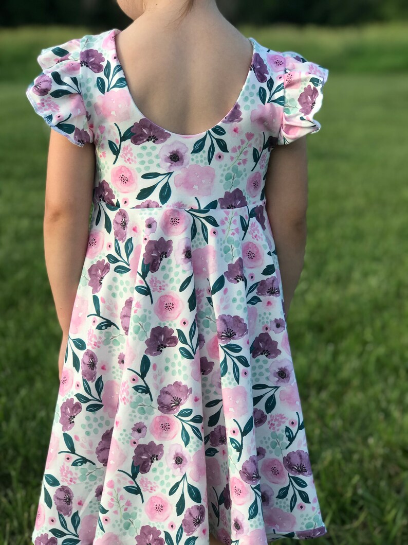 Girls Twirl Dress Circle Dress Ballet Dress Birthday - Etsy