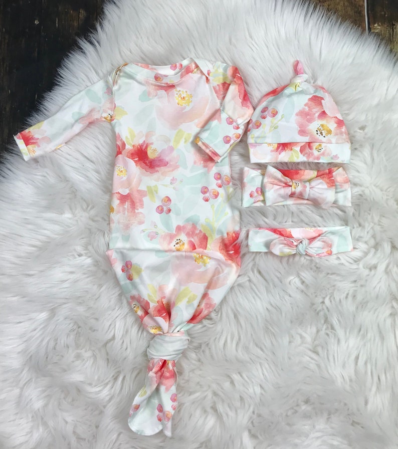 Newborn Girl Coming Home Outfit Baby Girl Coming Home Outfit | Etsy