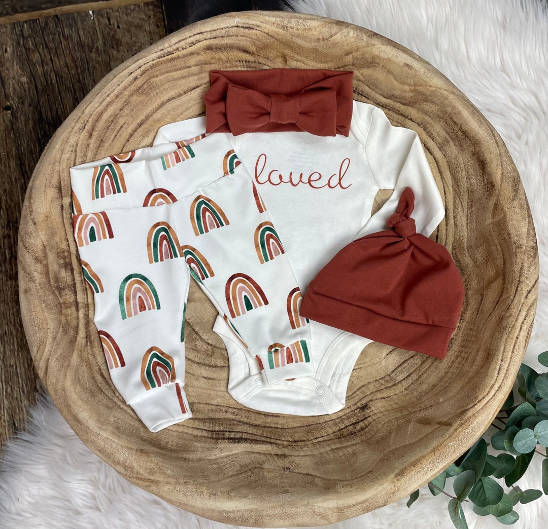 Rainbow Baby/Ropa orgánica para bebés/Ropa de bebé neutral en cuanto al ...