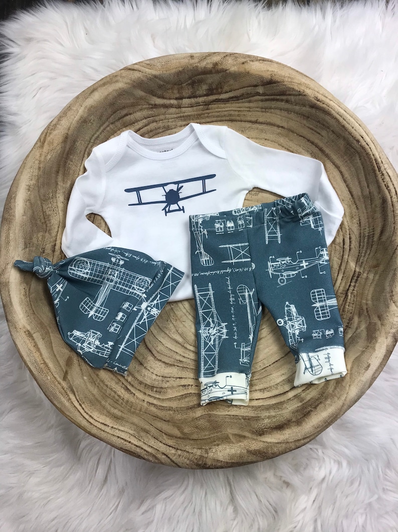 Newborn Coming Home/vintage Aircraft/baby Airplane/newborn Outfit/baby ...