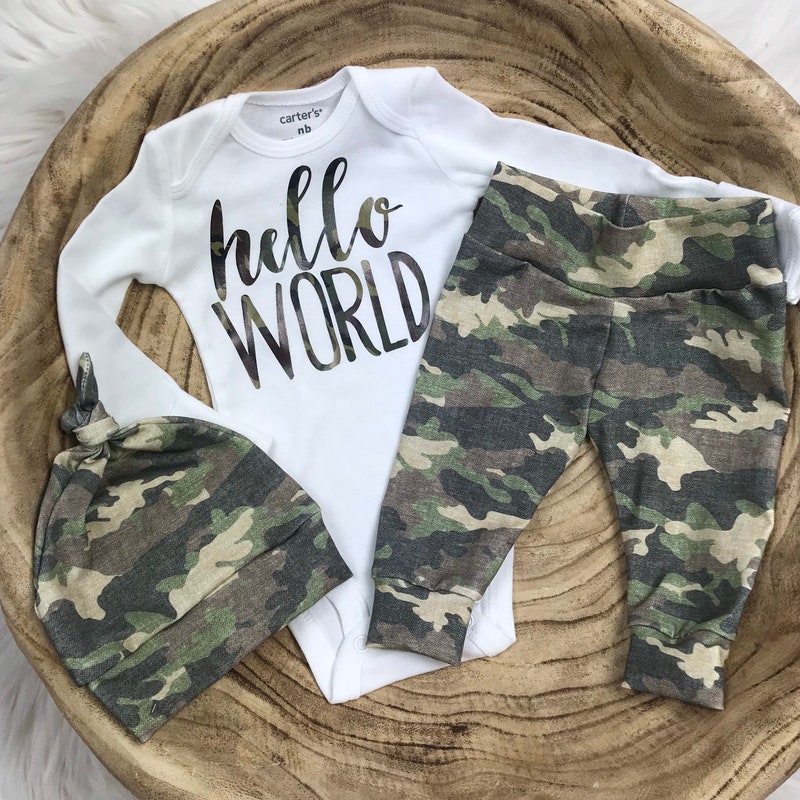Camo Baby Clothes - Etsy
