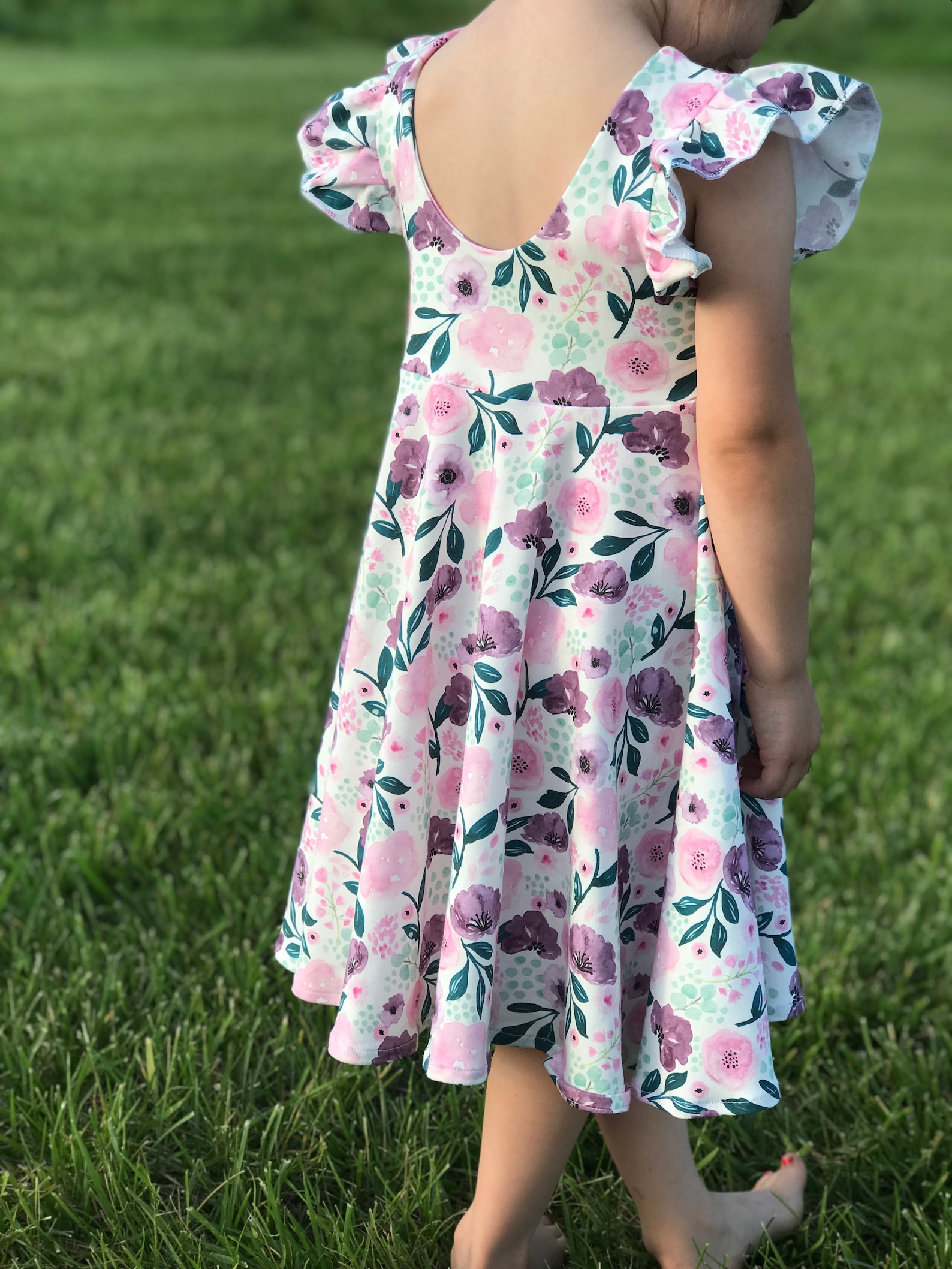 Girls Twirl Dress Circle Dress Ballet Dress Birthday - Etsy