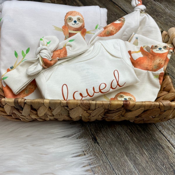 Sloth Baby Clothes - Etsy