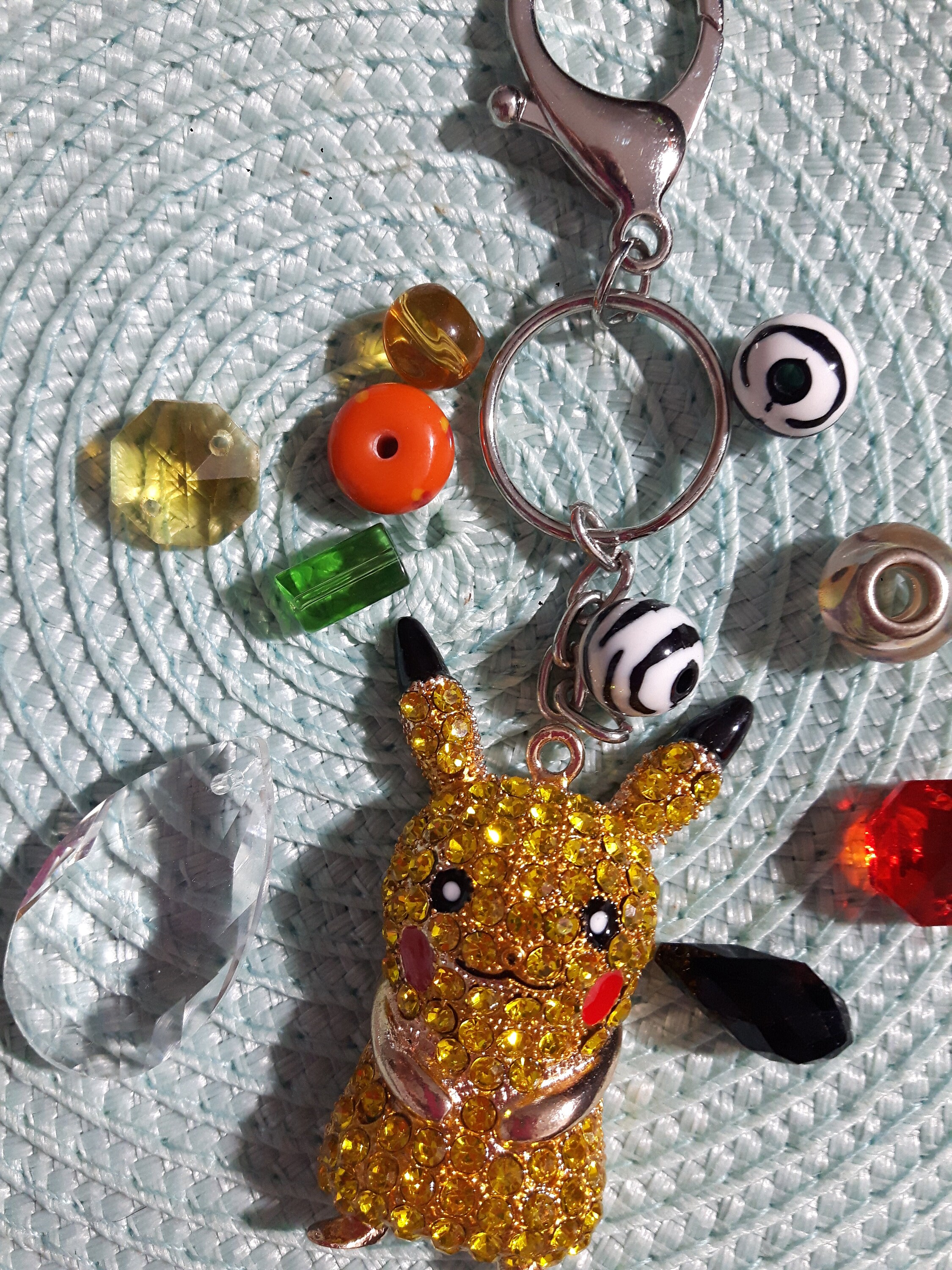 PIKACHU Pokemon key ring key chain Pendant Necklace - Etsy 日本
