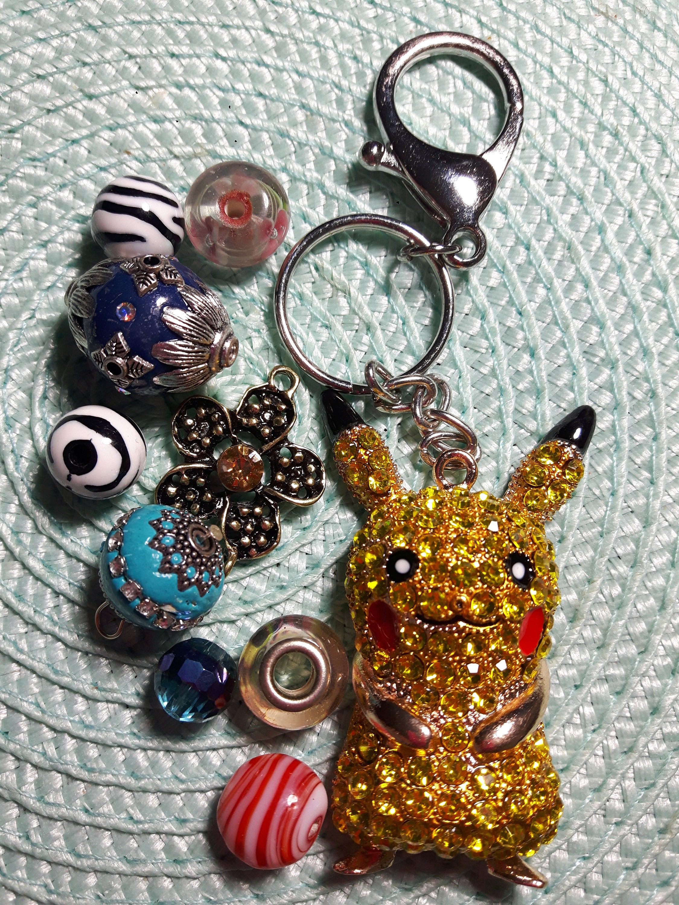 PIKACHU Pokemon key ring key chain Pendant Necklace - Etsy 日本