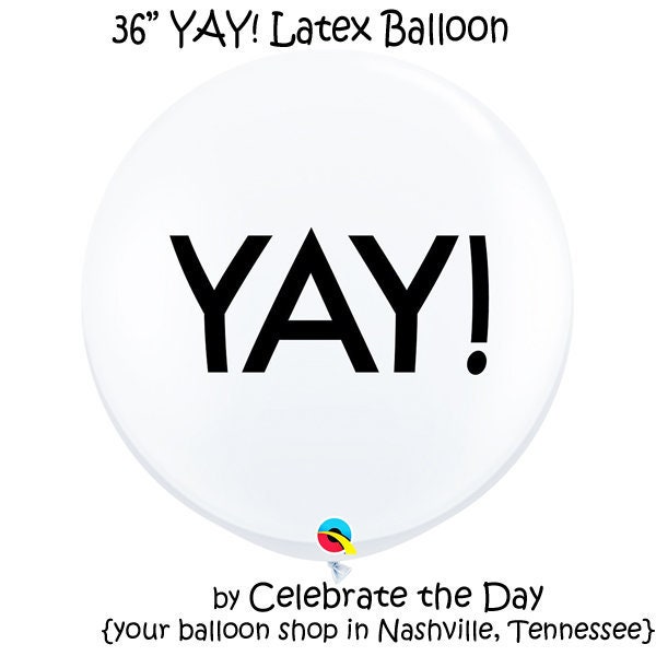 Yay Balloons - Etsy